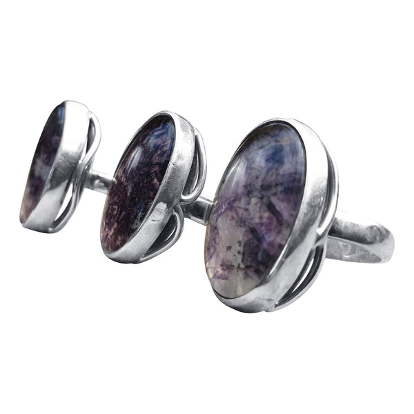 Blue John Silver Rings – Outrage Jewellers